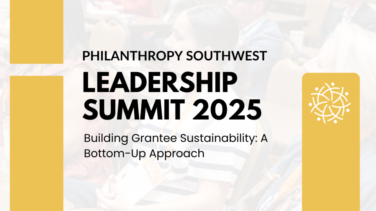 Building Grantee Sustainability: A Bottom-Up Approach | Philanthropy ...